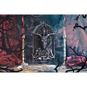 Nemesis Now Baphomet's Invocation Wall Plaque, Black, 30.5cm