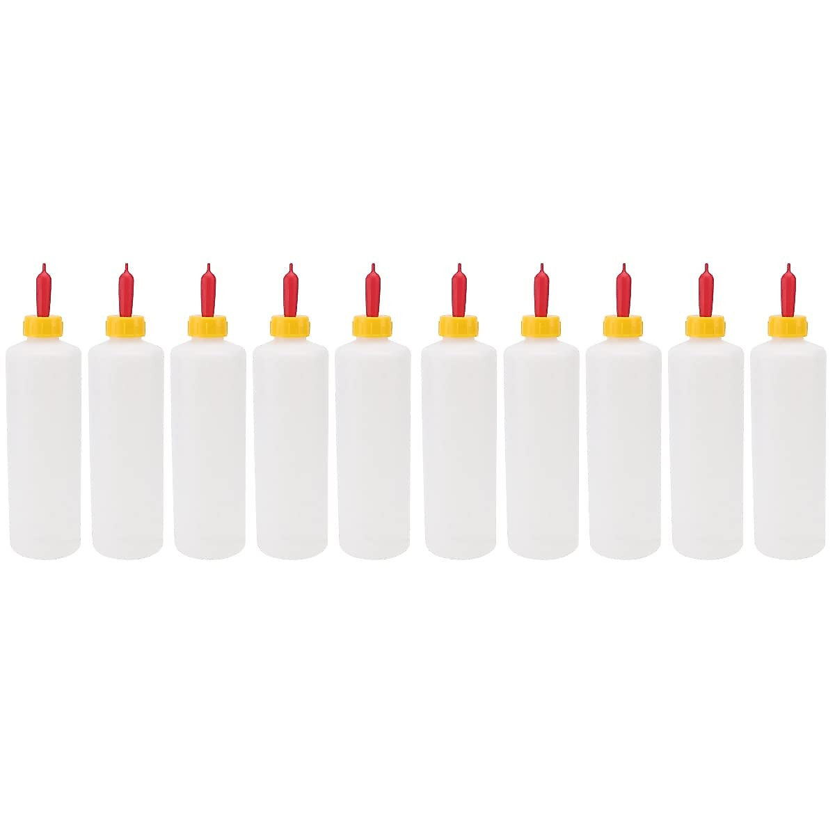 Generic 10 Sets 400ml Lamb Milk Feeder with Nipple Goat Nursing Bottle Sheep Waterer Calf Feeding Drinking Bottle Livestock Supplies for Goat Calf Cattle, 23x6cm, 1824Q5071IDYK