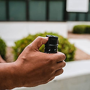 SABRE Tactical Pepper Gel With Belt Holster For Easy Carry, Maximum Police Strength OC Spray, Quick Access Fast Flip Top Safety, Tactical Design For Security Professionals, 1.8 fl oz