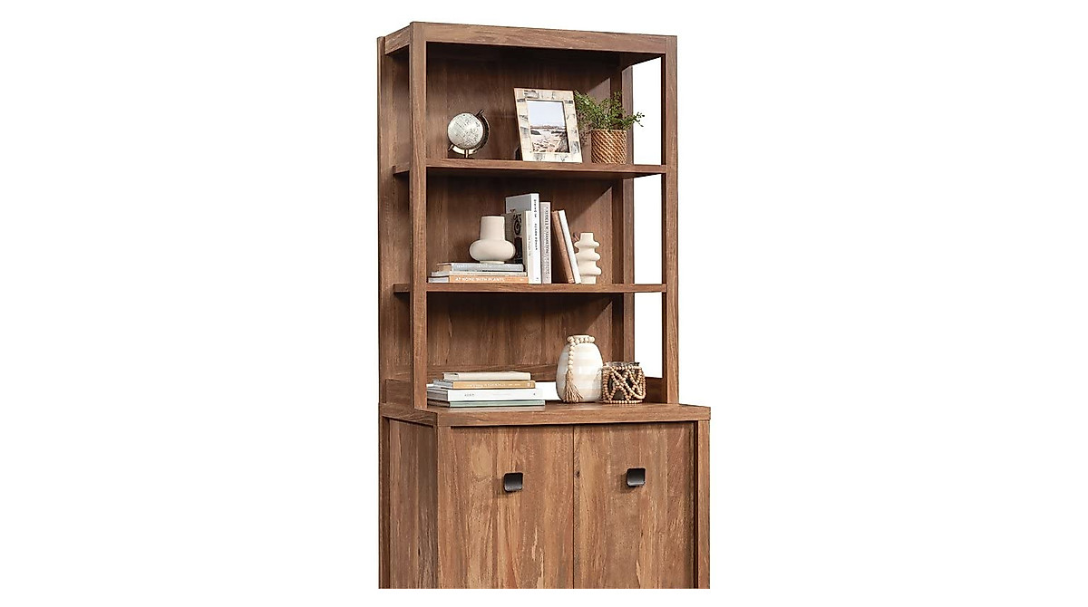 Sauder Cannery Bridge Library Hutch - Stylish Storage