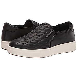 Propét Women's Karly Sneaker,Black,10 Wide