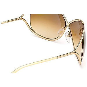 Tom Ford Sunglasses - Miranda / Frame: Shiny Rose Gold Lens: Brown Gradient