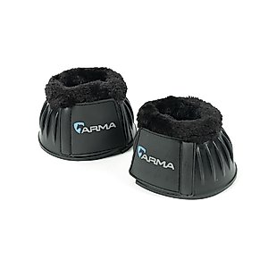 ARMA Fleece Trim Bell Boot (Black, X-Full)