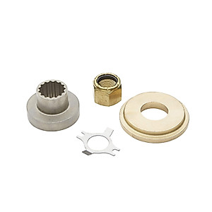 Quicksilver 8M0101604 Flo-Torq SSR Solid Propeller Hub Kit Mercury 40 Hp CT - 350 Hp 4-Stroke Outboards with 1" Diameter Prop Shaft