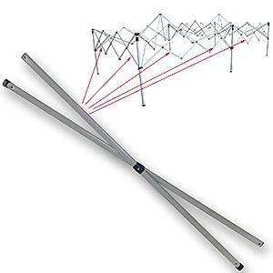 Ozark Trail 10' X 20' Straight Leg Instant Canopy Side Truss Bar of Outer Section Replacement Parts