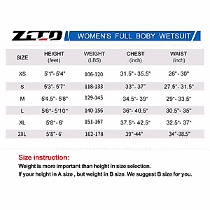 Ultra Stretch 3mm Neoprene Wetsuit, Front Zip Full Body Diving Suit, one Piece for Men & Women-Snorkeling, Scuba Diving Swimming, Surfing