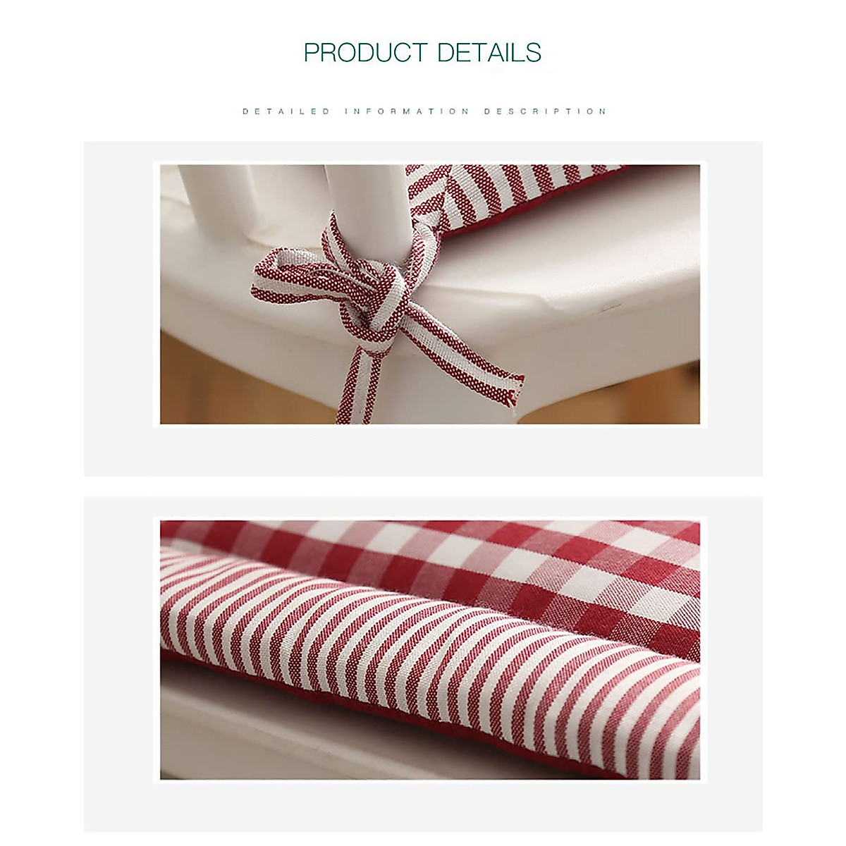 GEXUANCHEN Home Office Cotton Linen Cushion Dining Chair Cushion car Cushion, Non-Slip Fixed Square Cushion, Soft and Comfortable (15.7 * 15.7, Yellow)