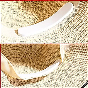 monochef 30pcs Hat Size Tape Hat Size Reducer Inserts Liner Foam Reducing Sizing Tape Sizer Self Adhesive for Hats Caps Make Smaller Sweatband Black White