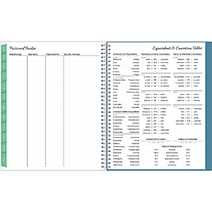 Blue Sky 2023-2024 Academic Year Teacher Weekly and Monthly Lesson Planner, 8.5" x 11", Flexible Cover, Wirebound, Ditsy Dapple Light (132002-A24)