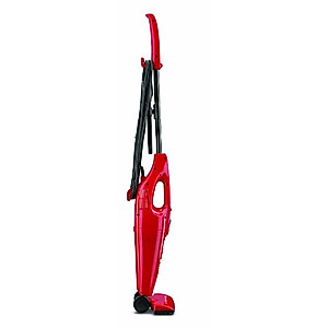 Dirt Devil Simpli-Stik Vacuum Cleaner, 3-in-1 Hand and Stick Vac, Small, Lightweight and Bagless, SD20000RED, Red