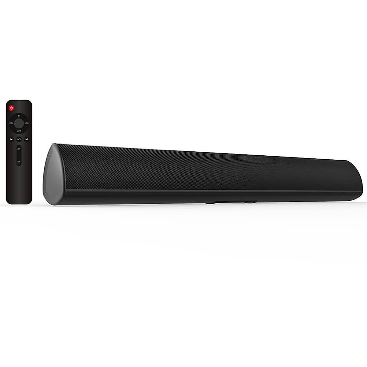 IRDFWH 80W TV SoundBar Speaker Home Theater System 3D Surround Sound Bar Subwoofer Audio Remote Control Wall Mountable