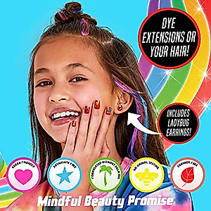 Miraculous Spots On Beauty Makeover Beauty Studio for Kids, Create Your Own Hair Art & Manicure Kit, Great for Girls Sleepover & Birthday Party, Fashion Party Ideas, Nail Art for Kids Ages 6, 7, 8, 9
