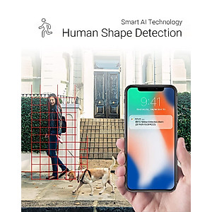 EZVIZ Video Doorbell Camera, 2.4Ghz/5Ghz Wi-Fi 1080P Wired Security Camera with AI-Human Detection, 2-Way Talk, Existing Wiring Required | DB1C