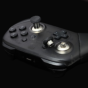 AQIDAP Controller Metal Thumbsticks Replacement for Nintendo Switch Pro Controller 8 in 1 Swap Magnetic Analog Thumb Sticks Set Joystick Parts Repair Accessories Kit