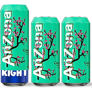 BeerSkin Skywin Silicone Can Sleeve- 3 Pack 24 oz (710ml), Silicone Can Cover, Soda Can Sleeve, Hides Can by Disguising as a Can of Soda (Green Tea)