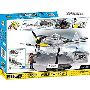COBI Historical Collection WWII FOCKE-WULF FW 190 A-3 Plane, Small