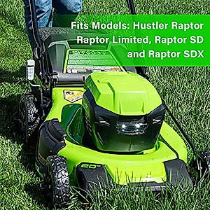 Part# 603907 Lawn Mower Pump Drive Belt 1/2" x 50 3/4" for Hustler Raptor, Raptor Limited, Raptor SD and Raptor SDX - 2 Pack