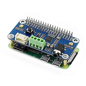 Waveshare WM8960 Hi-Fi Sound Card HAT Stereo CODEC Playing and Recording I2S Interface for Raspberry Pi Zero/Zero W/Zero WH/2B/3B/3B+
