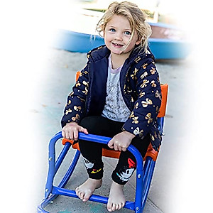 PLATPORTS Rocking Seesaw for Kids - Teeter Totter Kids Outdoor - Toddler See Saw - Playground Outdoor Equipment - Age 3 4 5