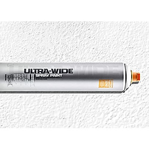 Montana Cans ULTRA WIDE Spray Paint, 750ml, Snow White, 25 Fl Oz (Pack of 1)