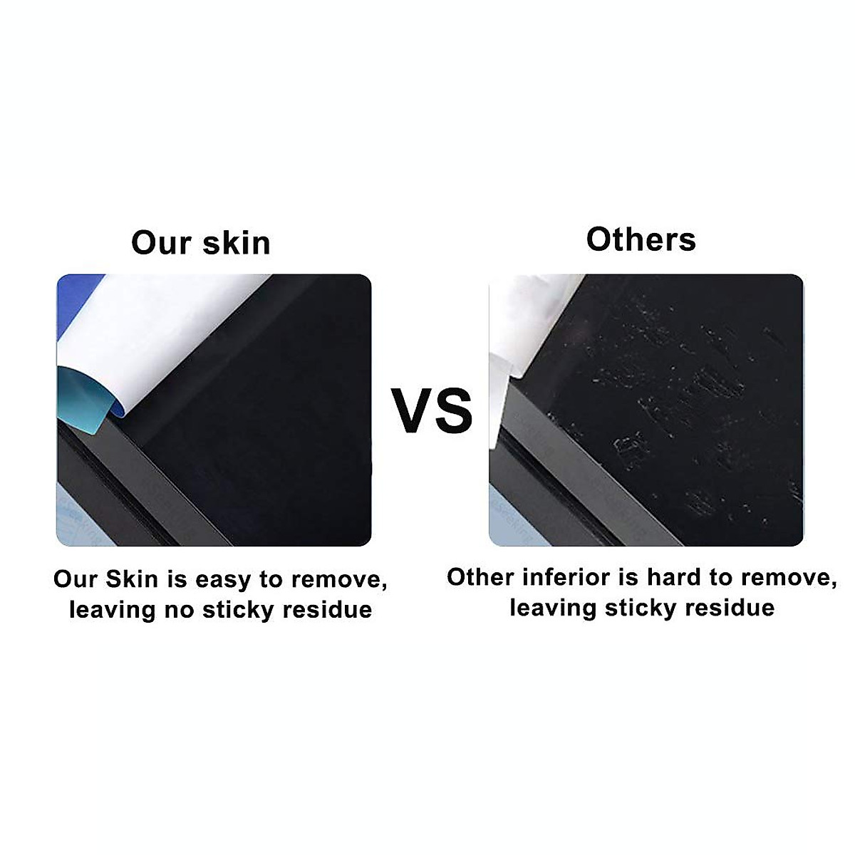 Vinyl Skin Protector Whole Body Decal Cover for Microsoft Xbox Series X Console Wrap Sticker Skins with 2 Controller Decals (Black 1)