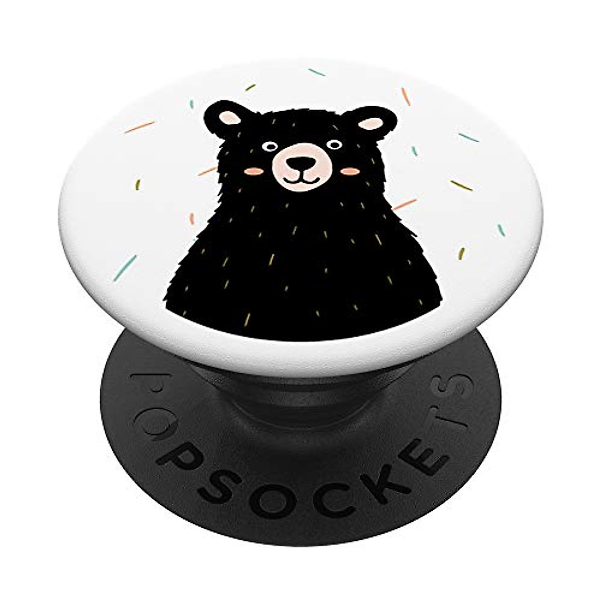 Bear Pop Socket PopSockets PopGrip: Swappable Grip for Phones & Tablets