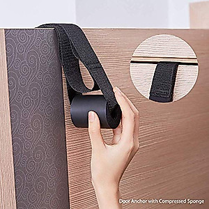 Yoga Fitness Stretching Strap, Back Bend Assist Trainer | Adjustable Led Stretcher for Physical Therapy, Ballet Cheer Dance Gymnastics Trainer Stretching Equipment Training Yoga Exercise