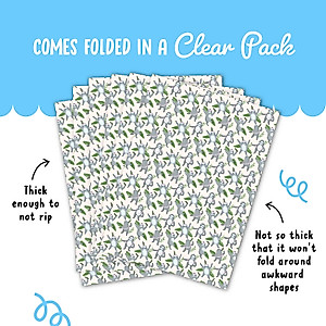 CENTRAL 23 - Sloth Wrapping Paper - 6 Gift Wrap Sheets - Fun GiftWrap for Men Boys Teenagers - Birthday - Made in the UK - Recyclable