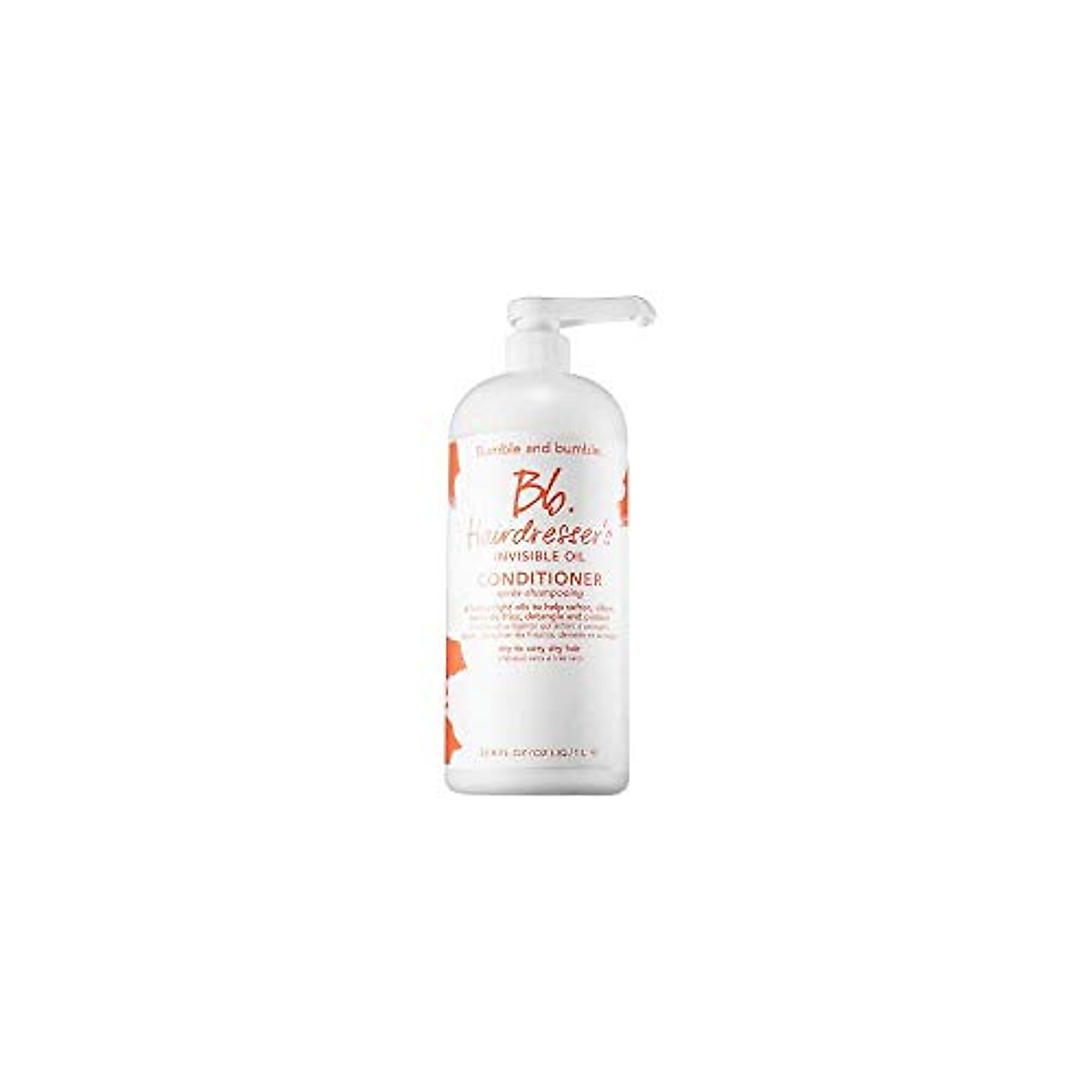 Bumble and Bumble Hairdresser's Invisible Oil Conditioner 33.8 oz (Pack of 1), SG_B07H8XFGY2_US
