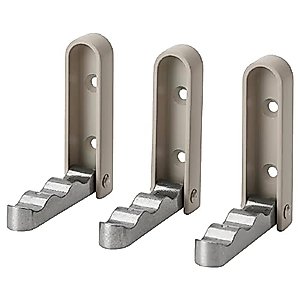 New KLYKET Folding Hook, Aluminium Beige 3 Pack Coat Clothes Hanger