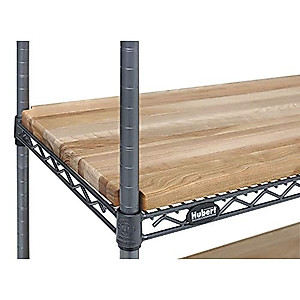 HUBERT® Wood Shelf Insert - 36" L x 18" W x 34" H