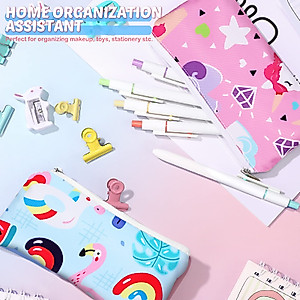 12 Pcs Reusable Snack Bags for Kids Food Safety Snack Bags with Zipper Dual Layer Reusable Snack Pouch Washable Sandwich for Storage School Lunch