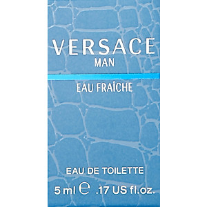 Versace Man Eau Fraiche, 0.17 Ounce