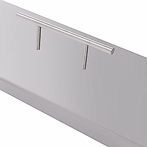 YIYIBYUS Fire Pit Burner Cover- Fire Pit Burner Cover for Rectangle Stainless Steel Drop-in Fire Pit Pan (39'' x 9'' Stainless Steel)