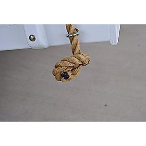 A&L Furniture 10' Rope Kit for Amish-Made Swings and Swing Beds, Fits Up to 10' Ceiling