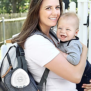 SwaddleMe by Ingenuity Soothe & Vibe – Portable Sound Machine & Soother for Baby