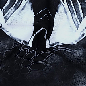 Seamless Neck Gaiter Shield Scarf Bandana Face Mask Seamless UV Protection for Motorcycle Cycling Riding Running Headbands