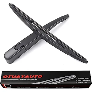OTUAYAUTO Rear Windshield Wiper Set - Replacement for 2008-2012 Ford Escape, 2010-2018 Lincoln MKT Rear Wiper Arm and Rear Windshield Blade Assembly OE:8L8Z17526-C