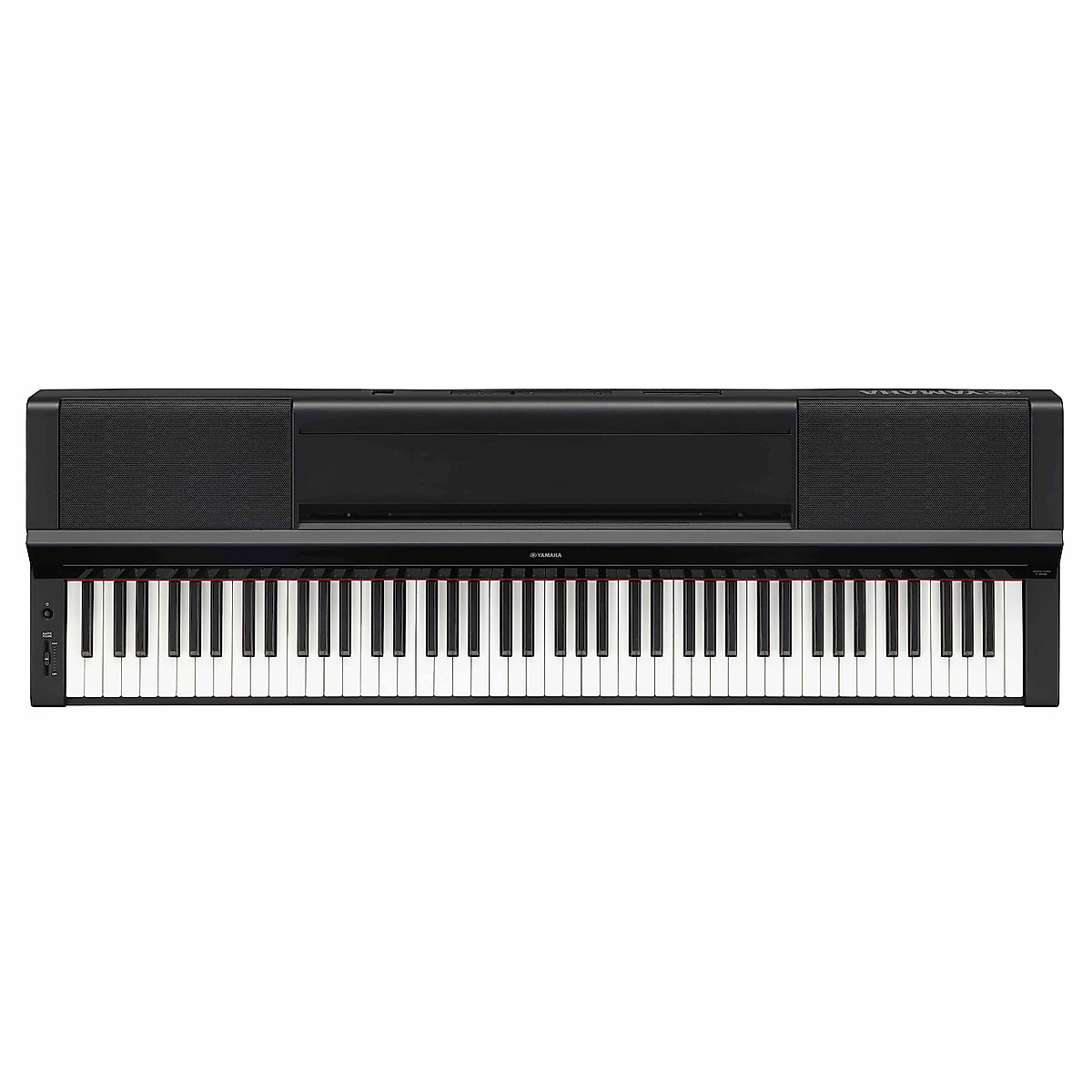 Yamaha PS500 88-key Smart Digital Piano w/Stream Lights Technology, PA500C Power Adapter and FC4A Sustain Pedal, Black