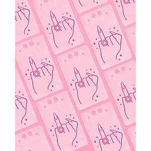 xo, Fetti Bachelorette Party Ring Finger Drink Pouches - 16 count, Pink | Bach Party Drinkware, Cute Bridal Shower Supplies, Engagement Reusable Cups, Bride To Be Decorations, Bridesmaids Favors