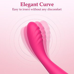G Spot Vibrator for Women Pleasure, 10 Stimulation Modes & 5 Speeds, Banenu Finger Vibrator Sex Stimulator Tits Clits Clitoris Anal Stimulation Massager Clitoral Vibrator, Adult Sex Toy Pink