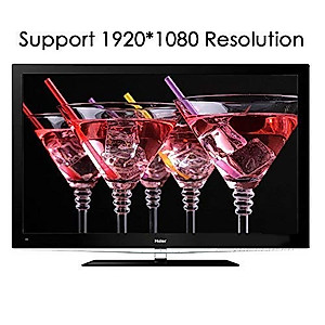 SmartSee Anycast HDMI Wireless Display Adapter WiFi 1080P Mobile Screen Mirroring Receiver Dongle for iPhone Mac iOS Android to TV Projector Support Miracast Airplay DLNA