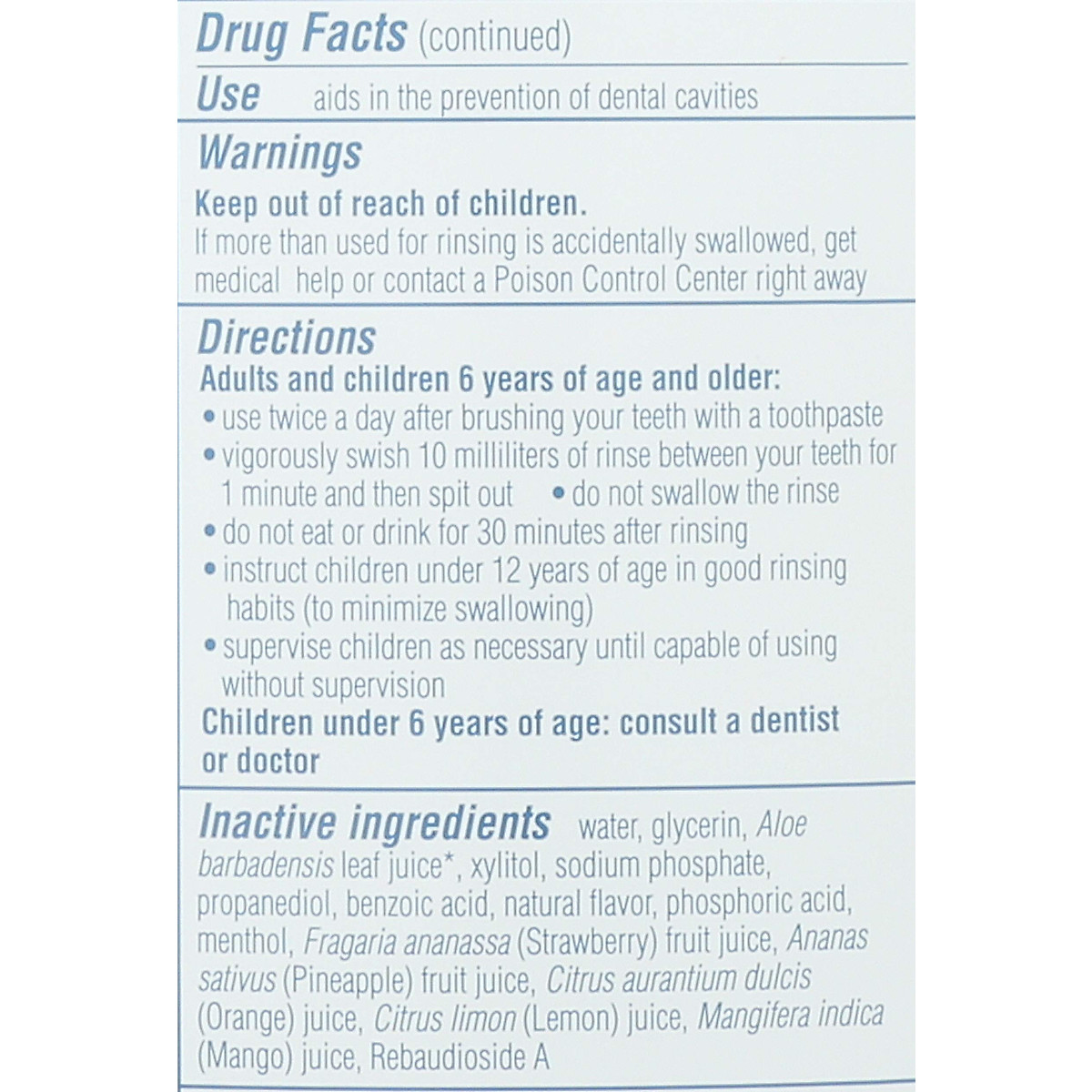Tom's of Maine, Children's Anticavity Mouthwash - Silly Strawberry, 16 Ounce