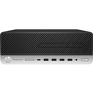 HP ProDesk 600 G3 Small Form Factor Business Desktop PC Computer - Intel i5-7500 - 8GB Memory - 256GB SSD - DVDRW - Windows 10 PRO 64-Bit