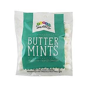 Party Sweets White Buttermints, 14 Ounce, Appx. 100 pieces from Hospitality Mints