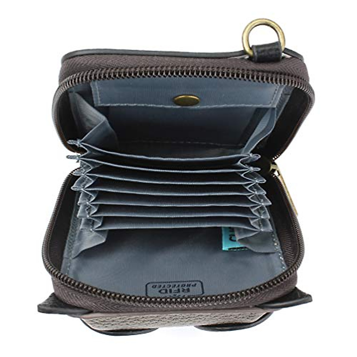 Chala Cute-C - Credit Card Holder/Wallet Wristlet - Owl