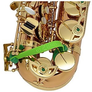 Key Leaves Saxophone Key Props, Silicone Sax Pad Saver for Alto, Tenor, Bari, and Bass Saxophone