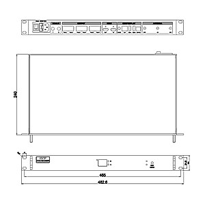 EnhanBili C7 Colorlight LED Screen Controller Multimedia Player C7