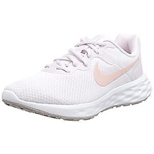 Nike Women's Revolution 6 Nn Shoes, Light Violet/Champagne White, 8.5