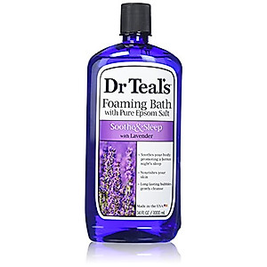 Dr. Teal's Foaming Bath, Lavender, 34 Fluid Ounce,Pack of 2